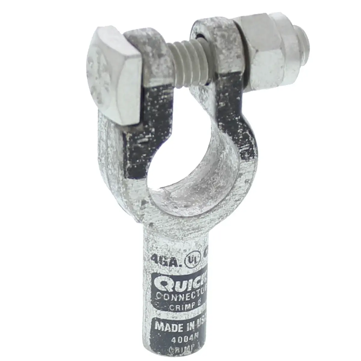 QUICKCABLE 4 GA NEGATIVE CLAMP CRIMP - The Battery Bar