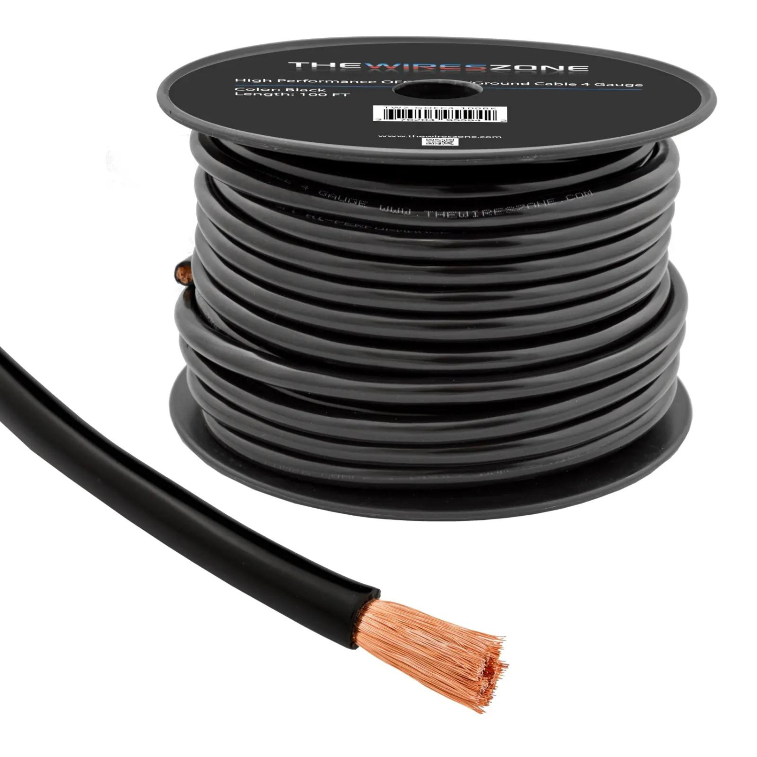4 GAUGE WIRE / COLOR: BLACK / PRICE: PF - The Battery Bar