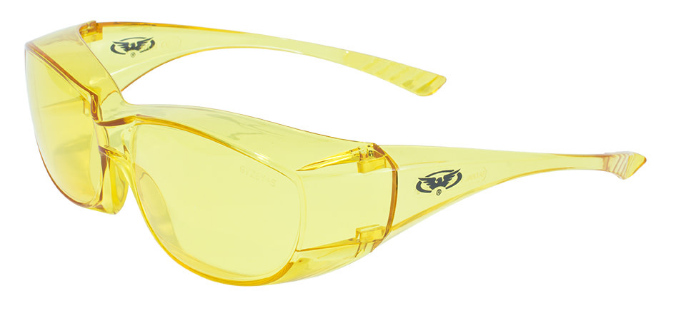 GLOBAL VISION OVERSITE YELLOW TINT LENSES (SAFETY) - The Battery Bar