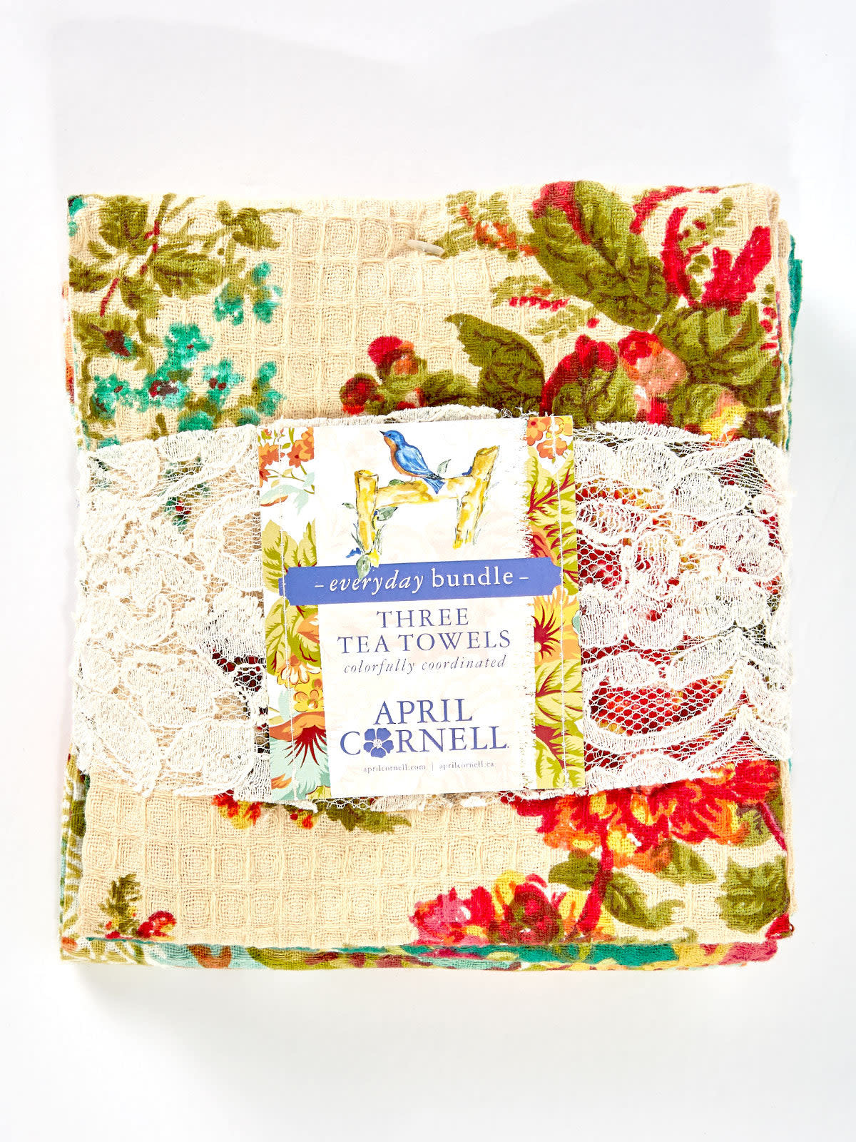 April Cornell Everyday Patchwork Tea Towel Bundle - Nostalgia