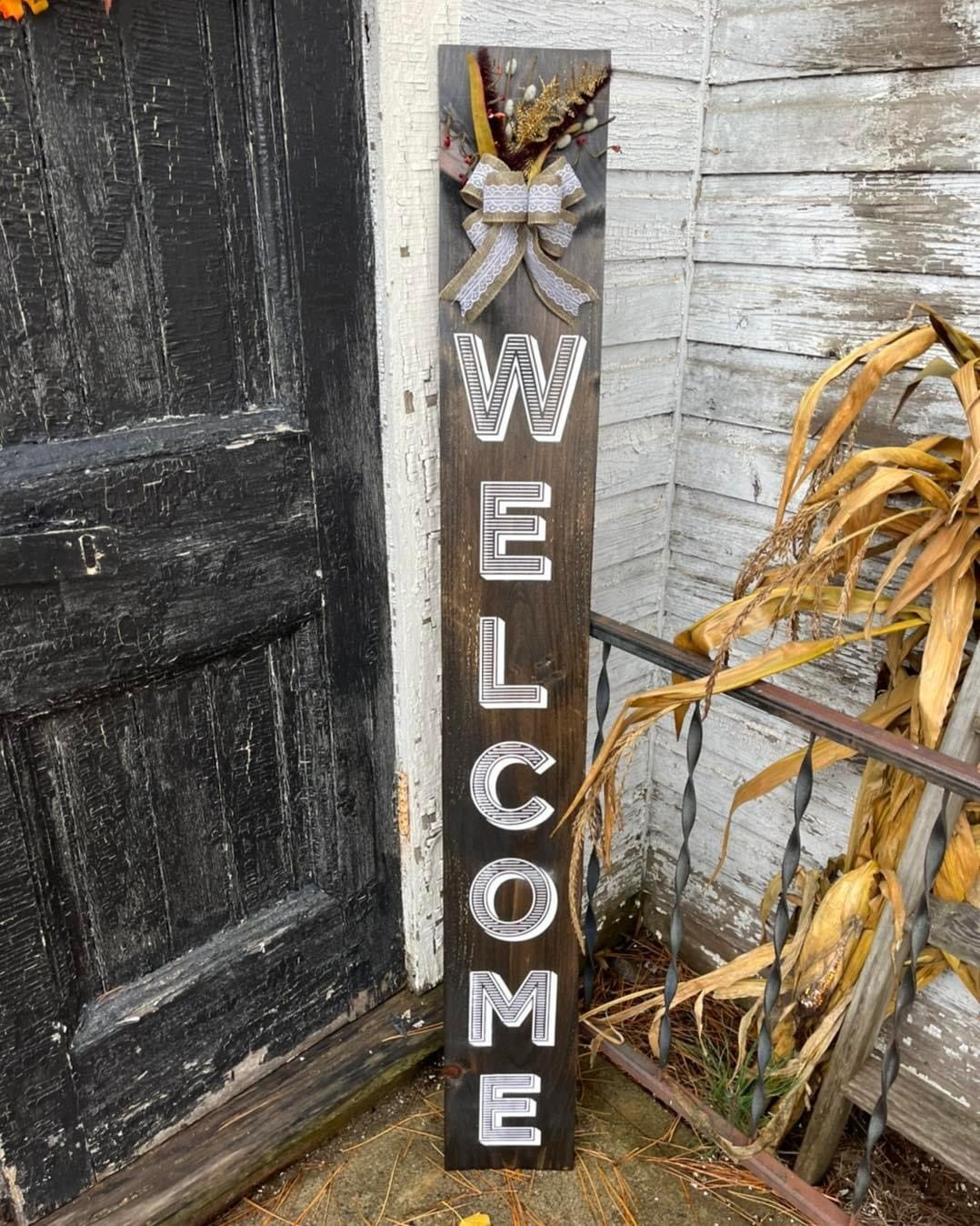 Welcome Leaner 5ft - PICK UP ONLY - Nostalgia