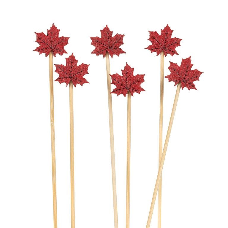 Maple Leaf Picks. 100 Pieces - Nostalgia