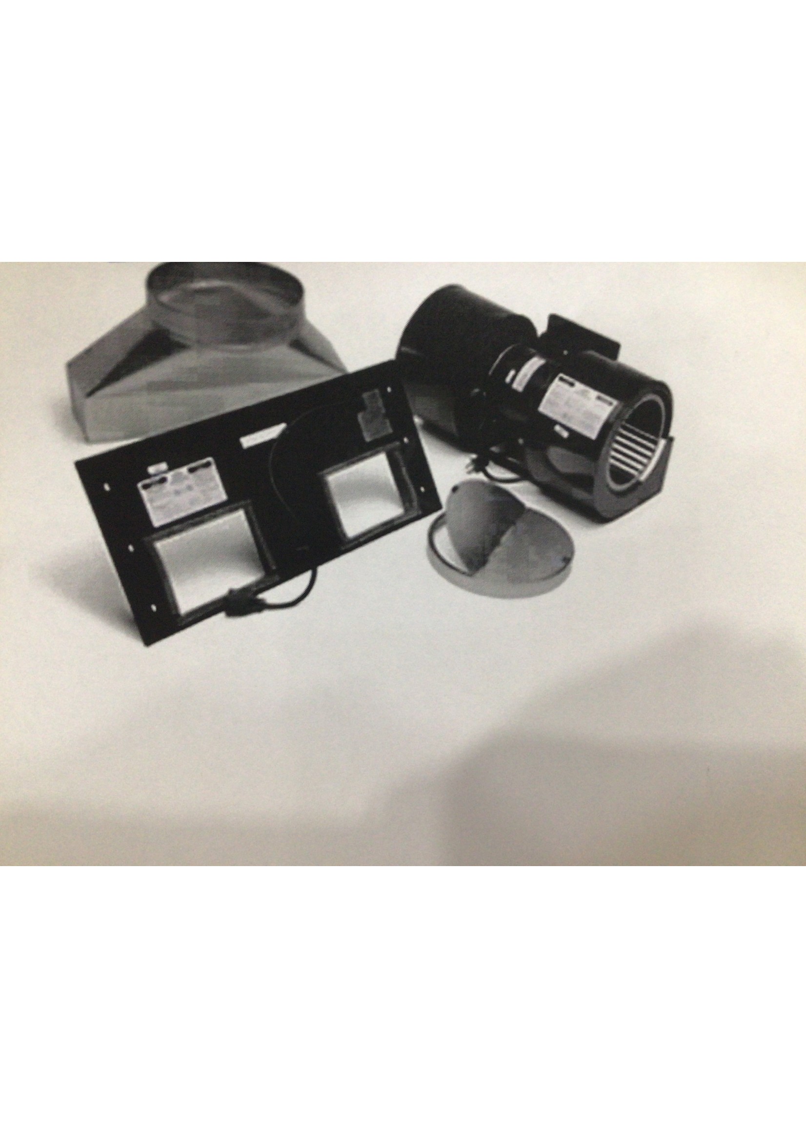 VIKING Viking VINV1200 1200 CFM Interior-Power Ventilator Kit - Black ...