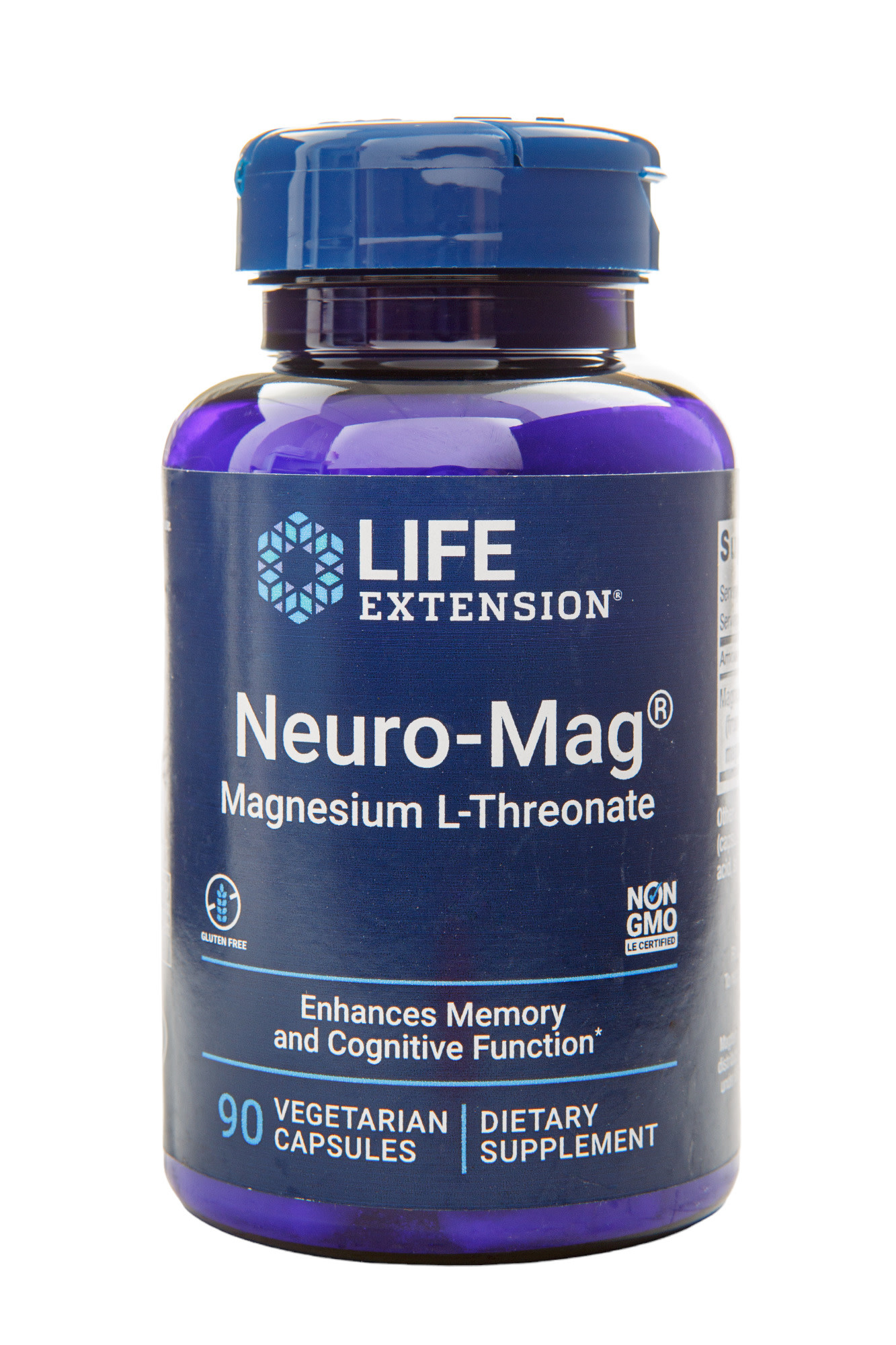 Neuro-Mag L-Threonate 144mg 90c Life Extensions - Arcana Empothecary
