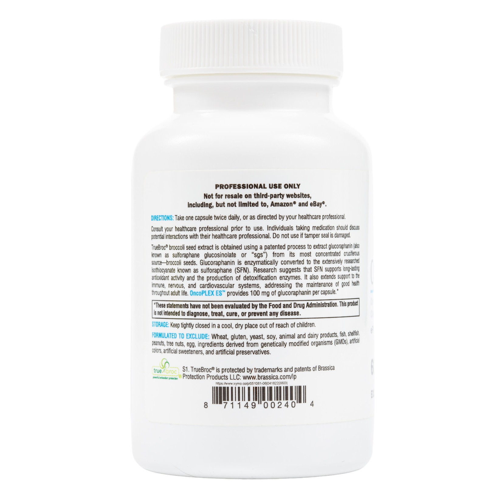 Oncoplex ES 100mg 60c Xymogen - Arcana Empothecary