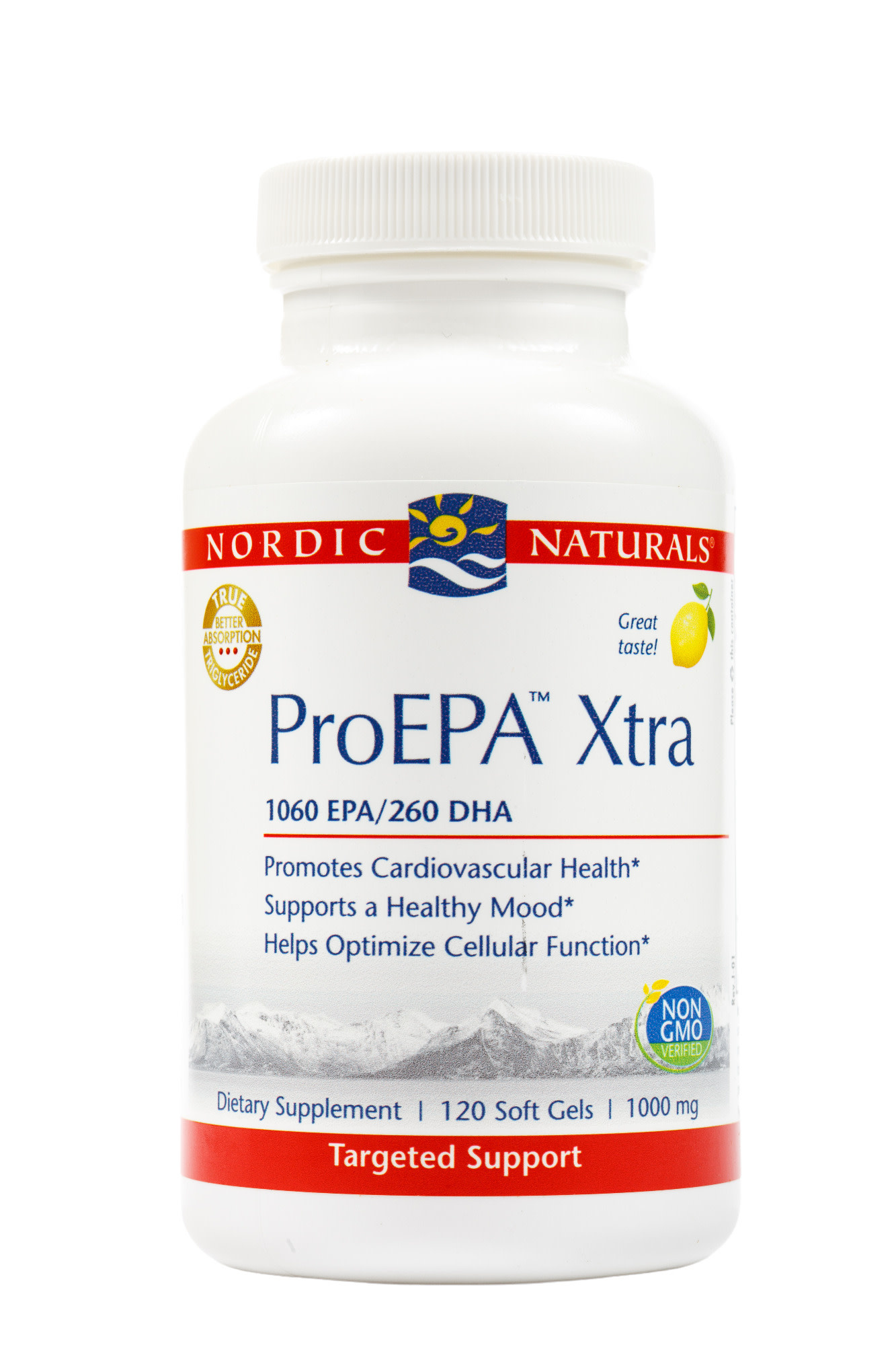 Pro EPA Xtra 1000mg 120sg Nordic Naturals - Arcana Empothecary