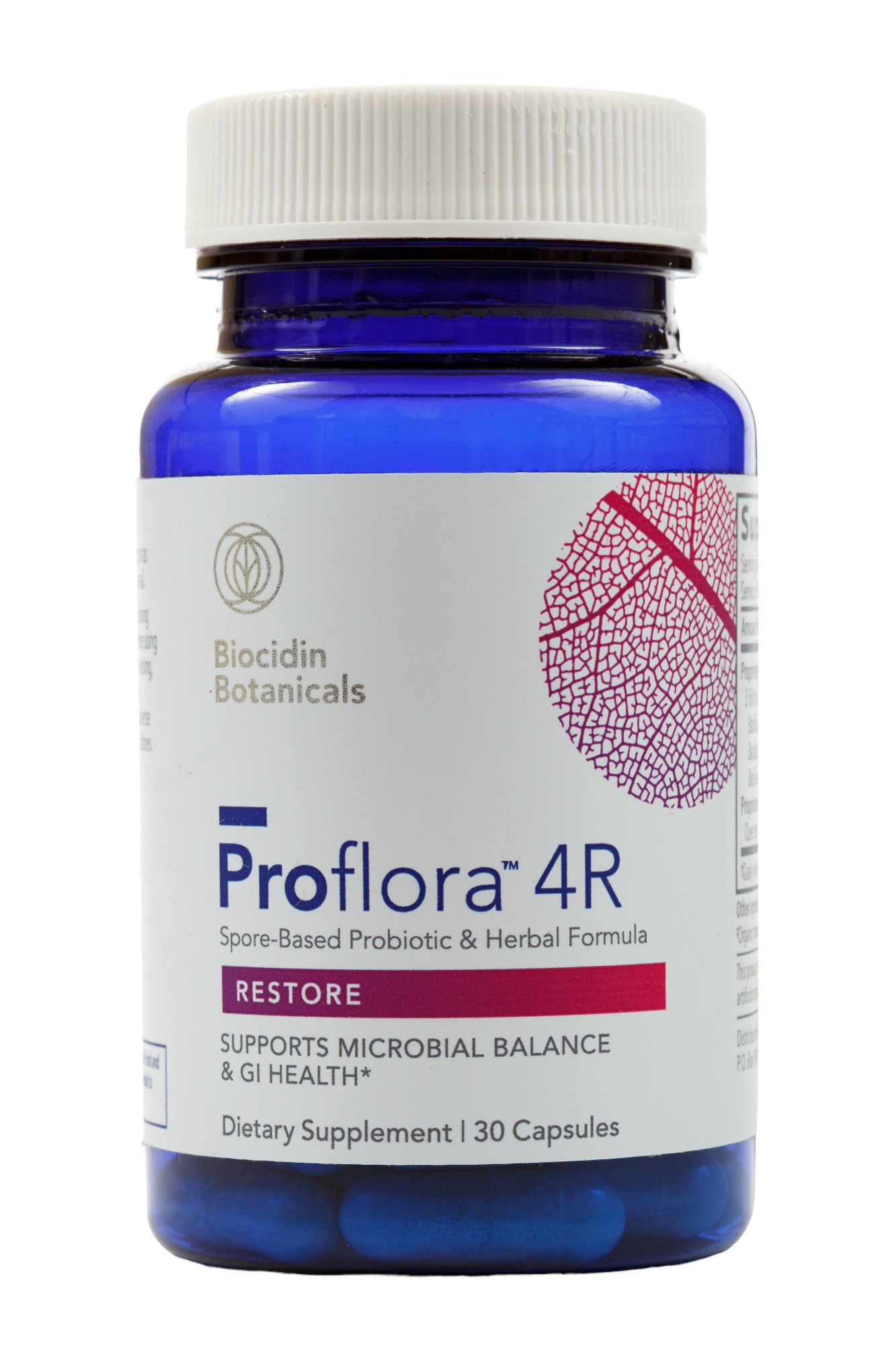 Proflora4R Restorative Probiotic 30c Biocidin Botanicals - Arcana ...