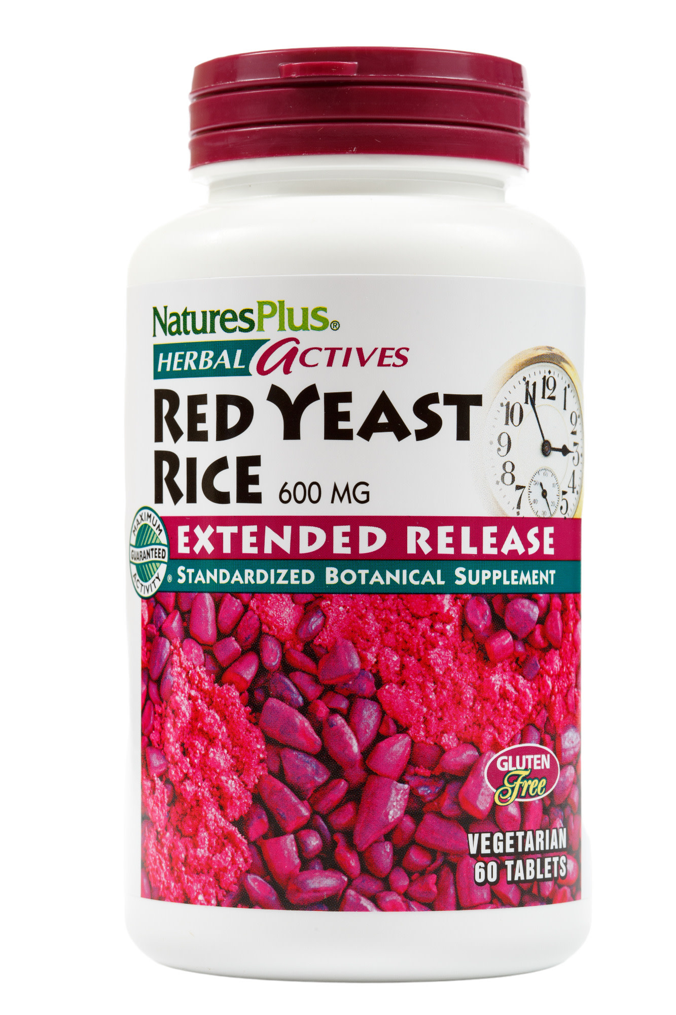 Red Yeast Rice 600mg 60c Nature's Plus - Arcana Empothecary