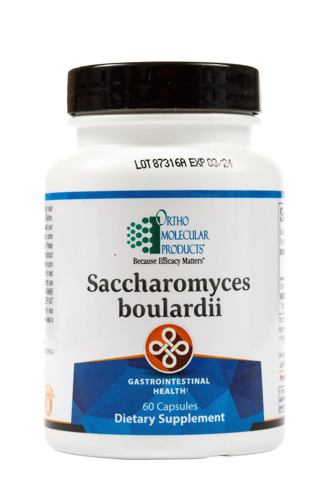 Saccharomyces Boulardii 60c Ortho Molecular - Arcana Empothecary