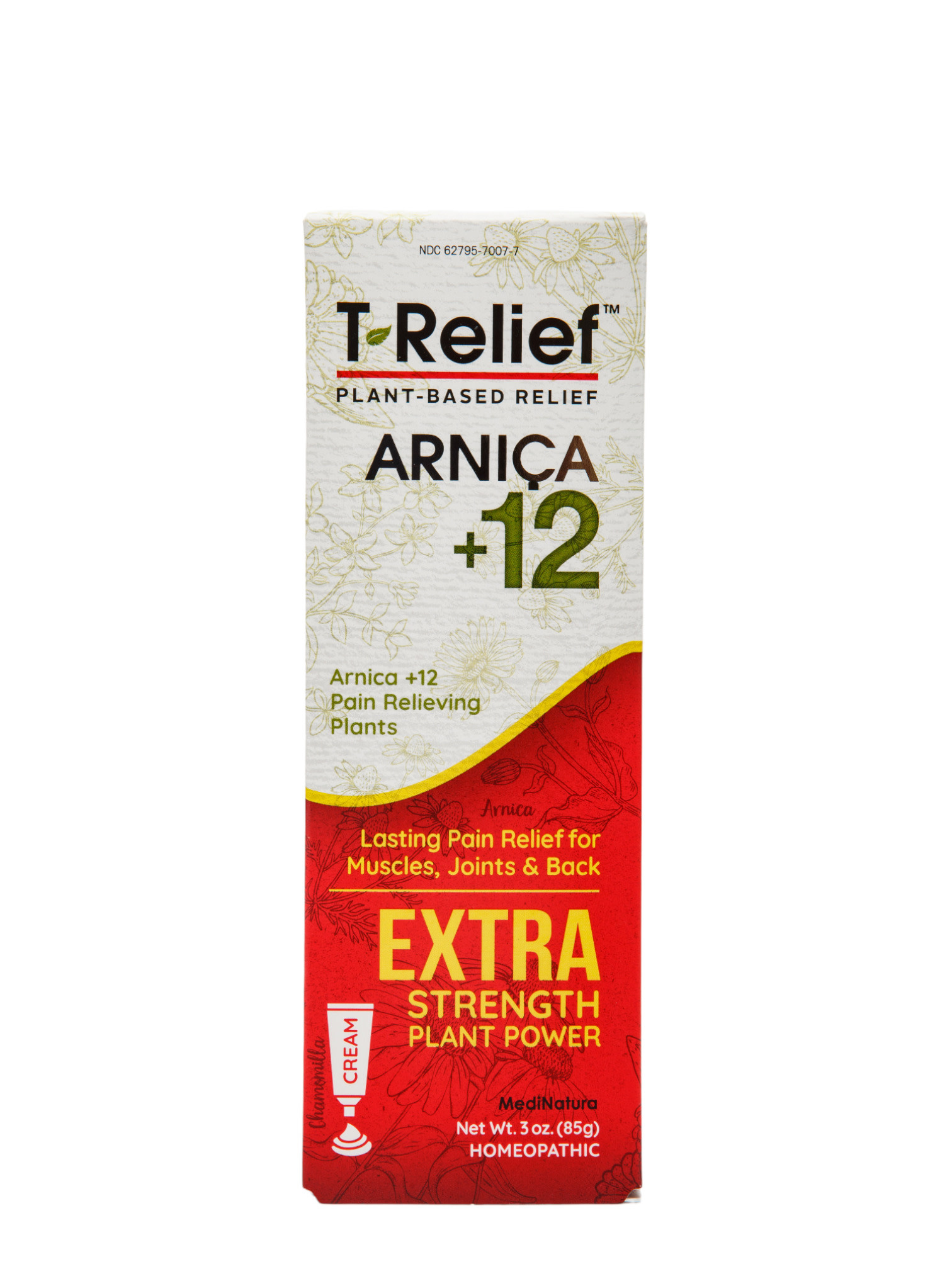 T-Relief ES Pain Relief cream 3oz MediNatura Professional - Arcana ...