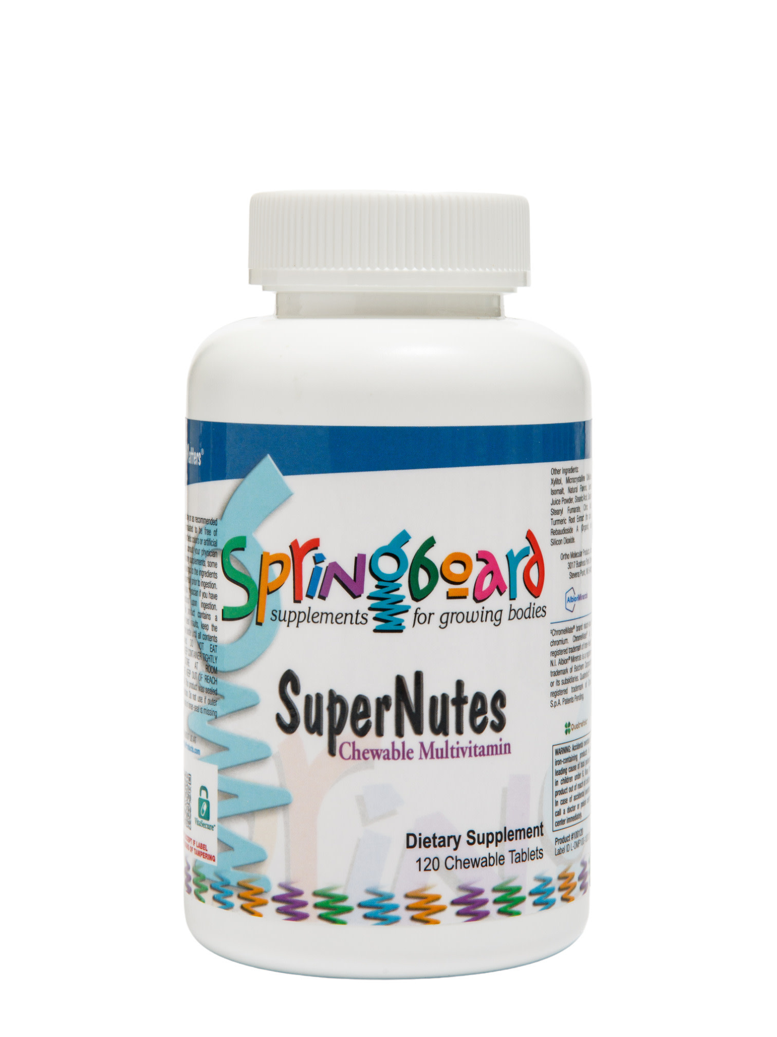 SuperNutes Chewable Multivitamin 120t Ortho Molecular Products - Arcana ...