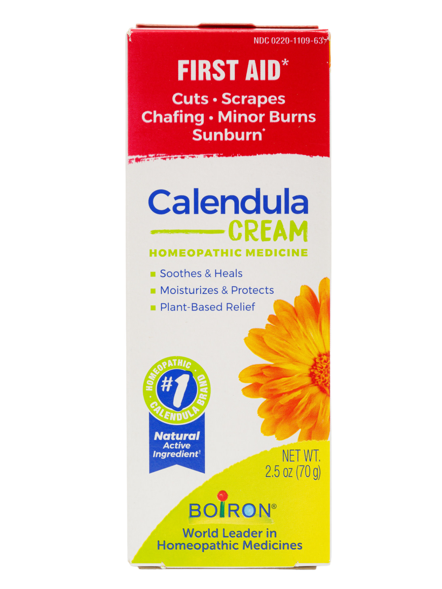 Calendula Cream 2.5oz Boiron - Arcana Empothecary