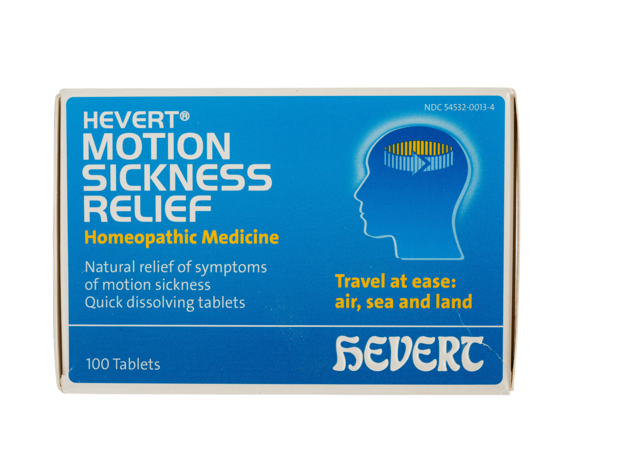 Motion Sickness Relief 100t Hevert Pharmaceuticals - Arcana Empothecary