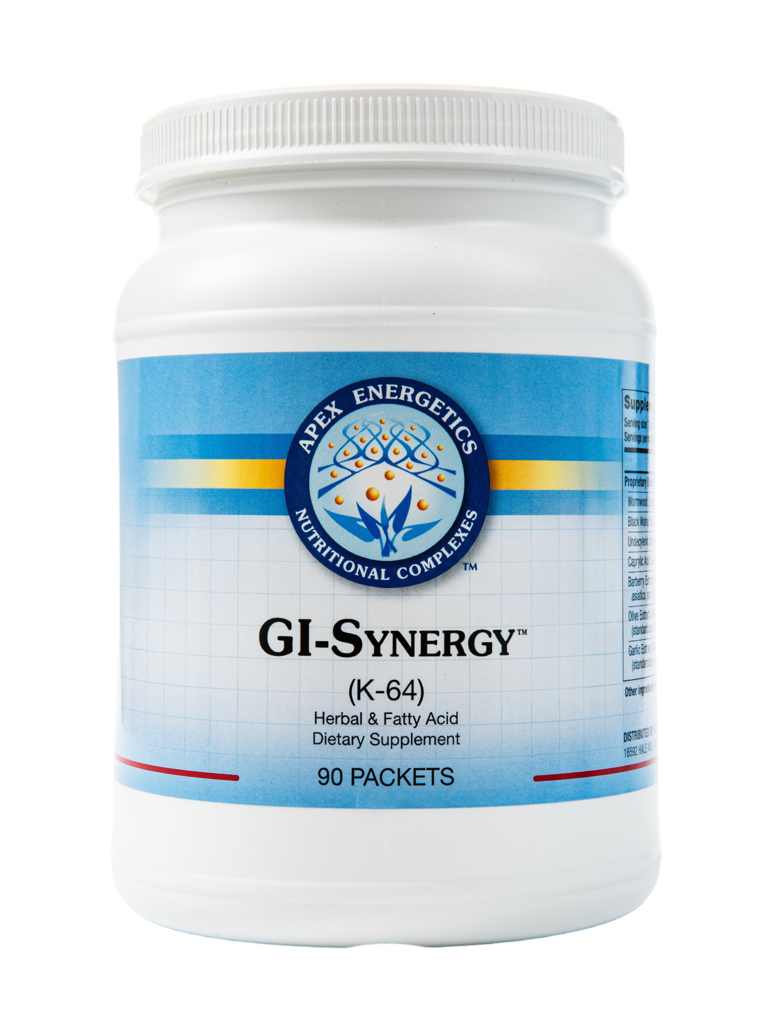 GI-Synergy K-64 90 packets Apex Energetics - Arcana Empothecary