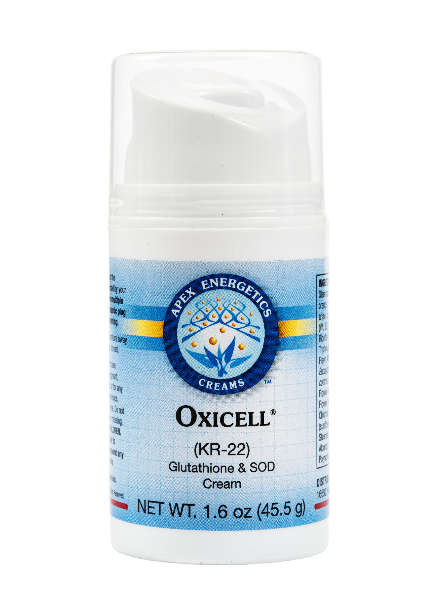 Oxicell Cream KR-22 1.6oz Apex Energetics - Arcana Empothecary