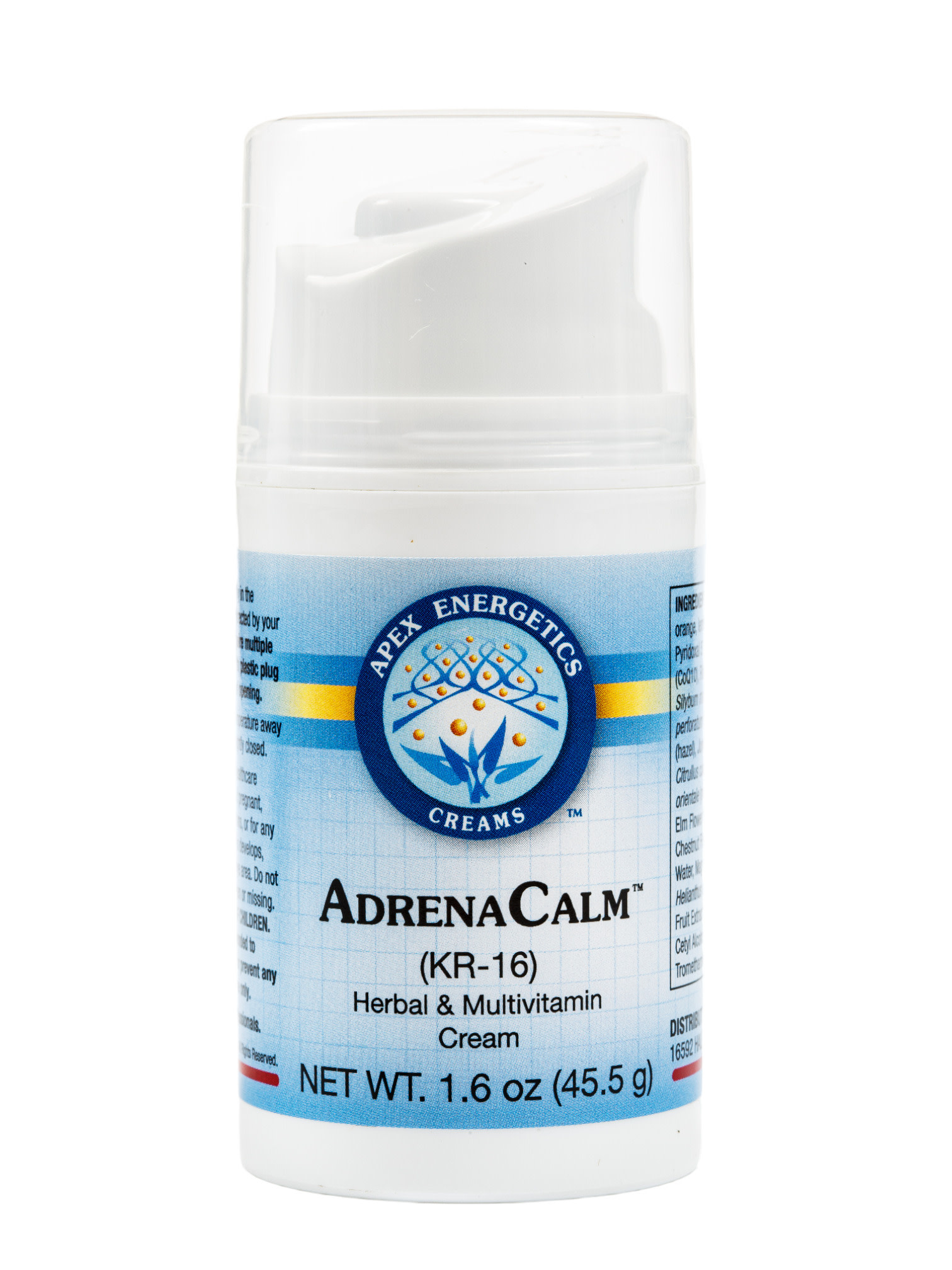 AdrenaCalm Cream KR-16 1.6 oz Apex Energetics - Arcana Empothecary