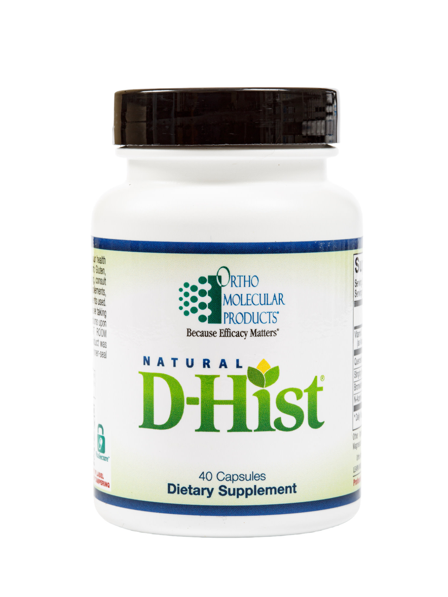 Natural D-Hist 40c Ortho Molecular Products - Arcana Empothecary