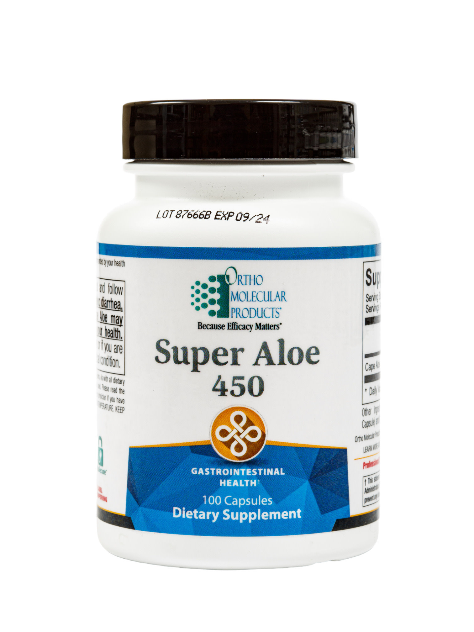 Super Aloe 450 100c Ortho Molecular Products - Arcana Empothecary