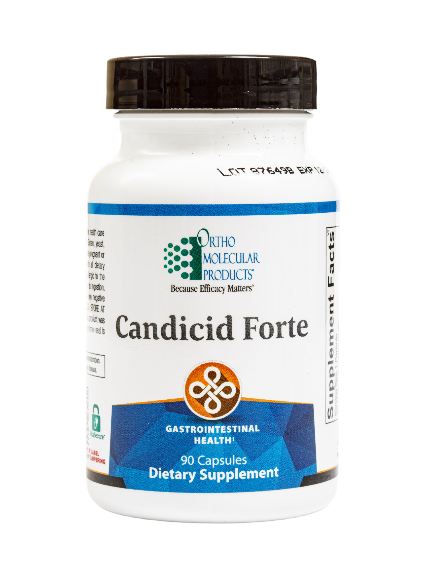 Candicid Forte 90c Ortho Molecular Products - Arcana Empothecary