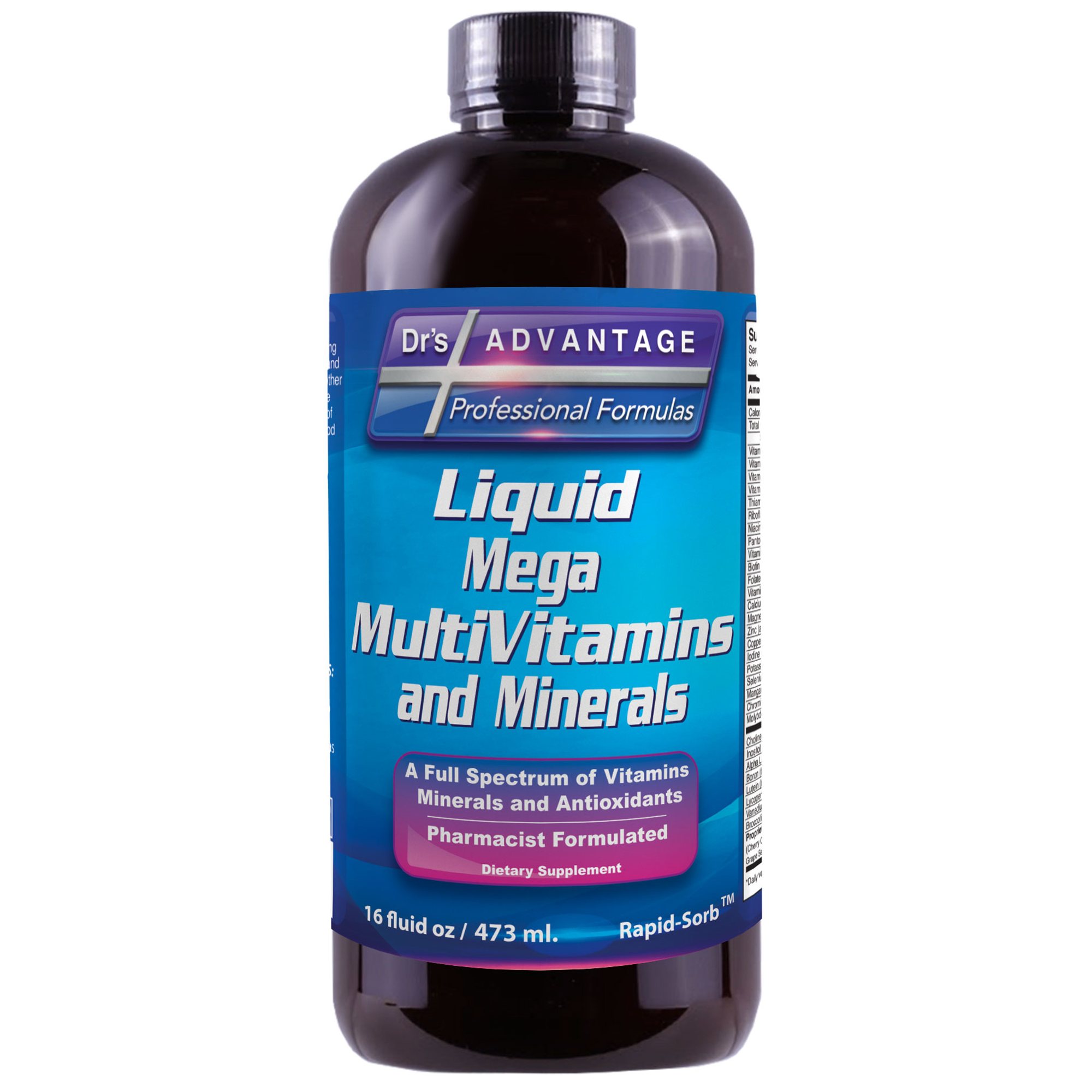 Liquid Mega Multi/Min 16oz DrA - Arcana Empothecary