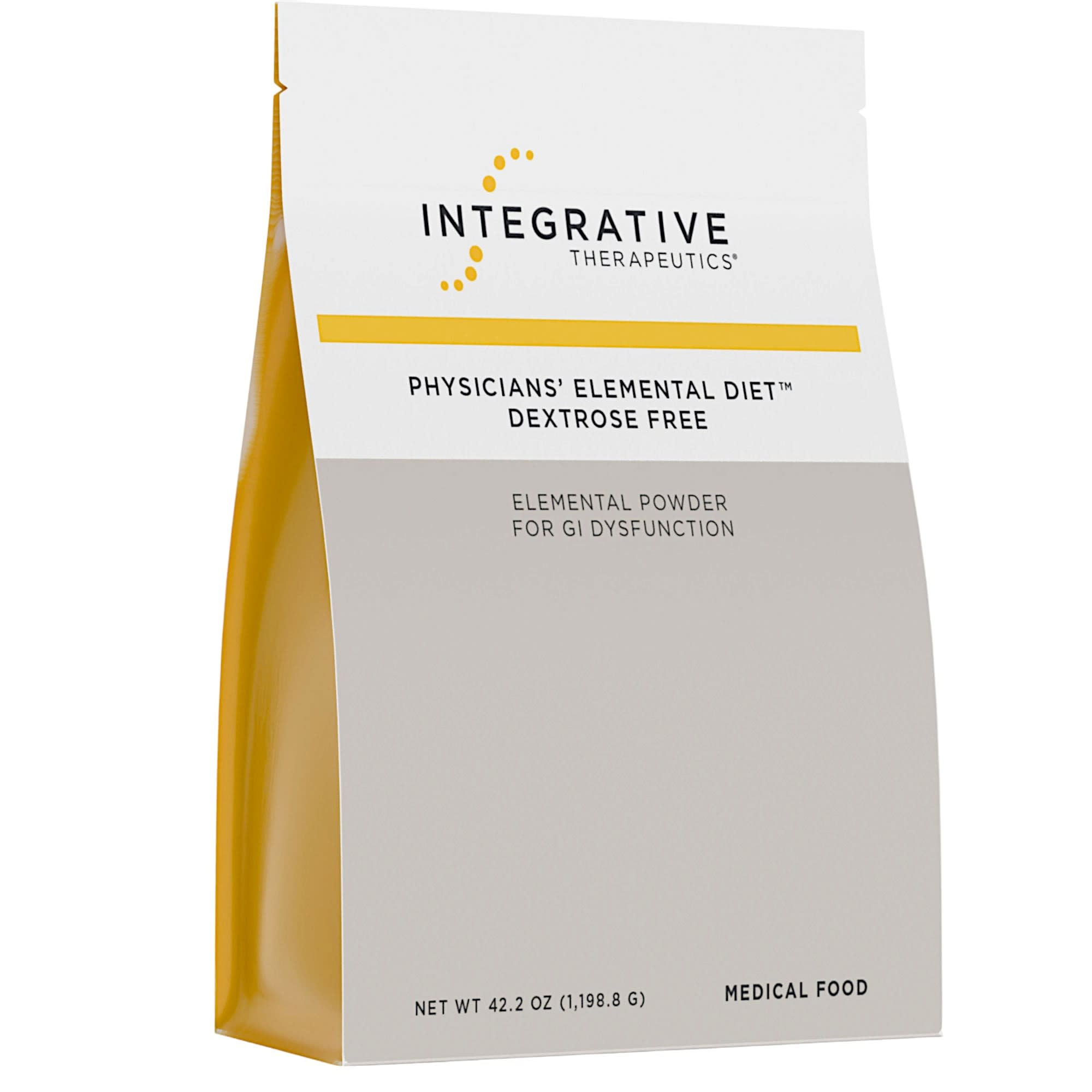 Physicians' Elemental Diet Dextrose Free 36srv Integrative Therapeutics ...