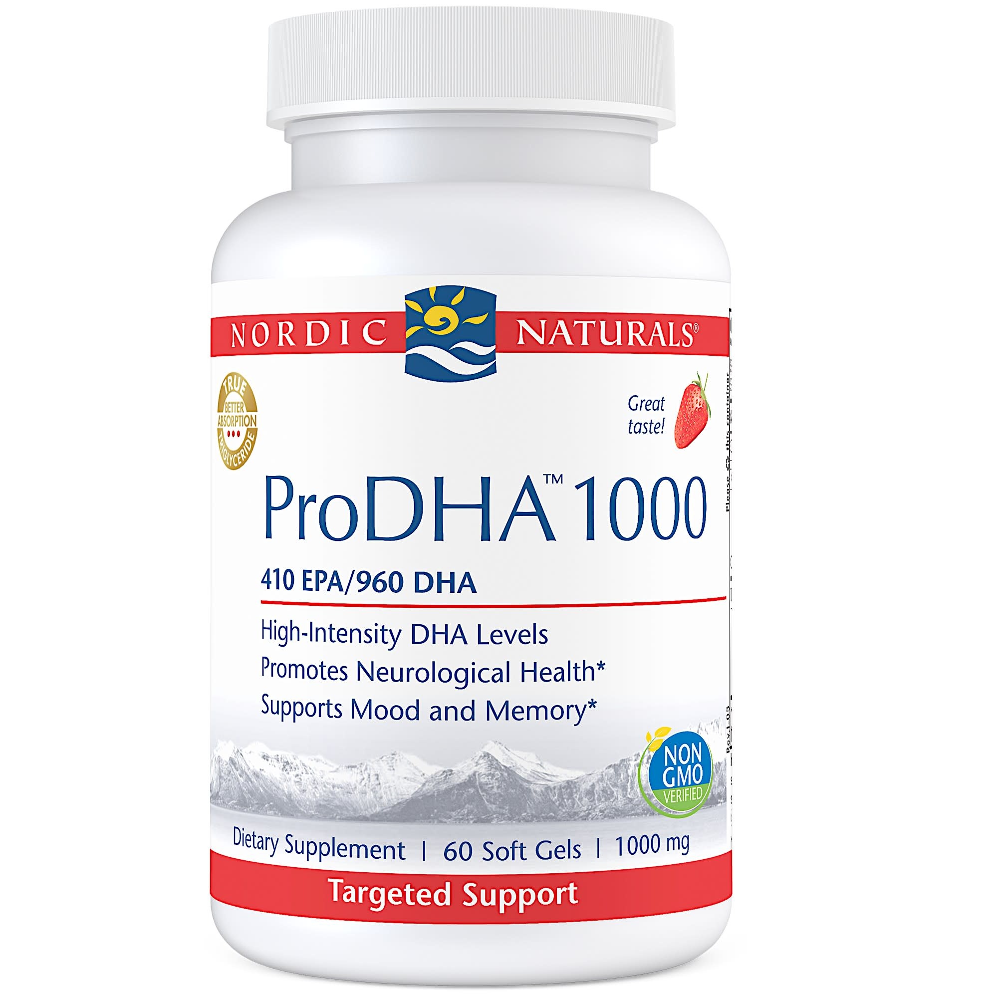 ProDHA 1000 60c Nordic Naturals - Arcana Empothecary