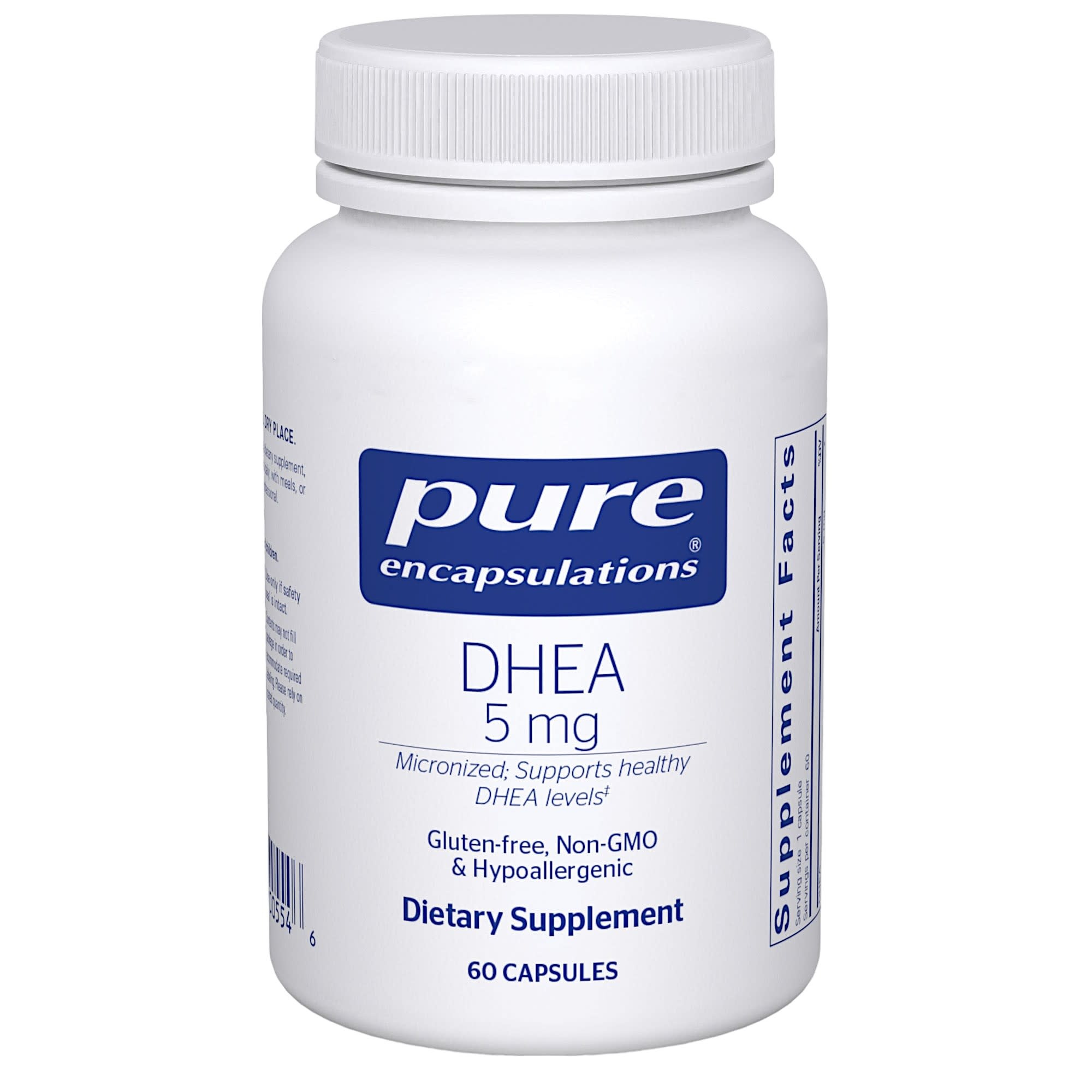 DHEA (micro) 5mg 60c Pure Encapsulations - Arcana Empothecary