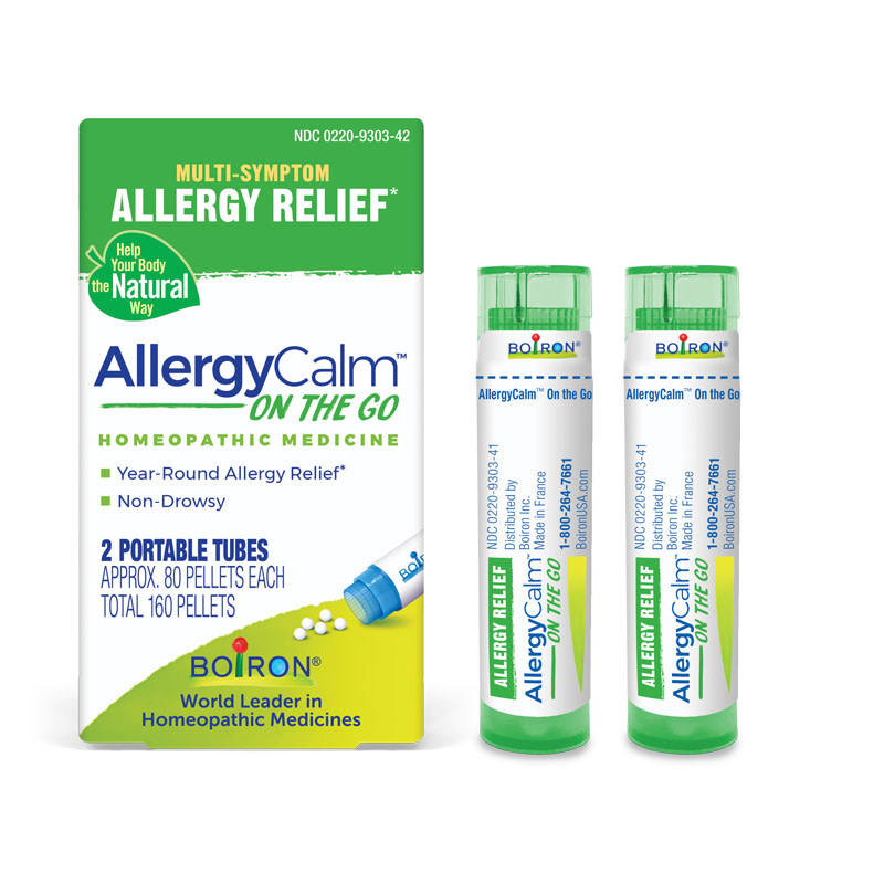 AllergyCalm On The Go 2 tubes Boiron - Arcana Empothecary