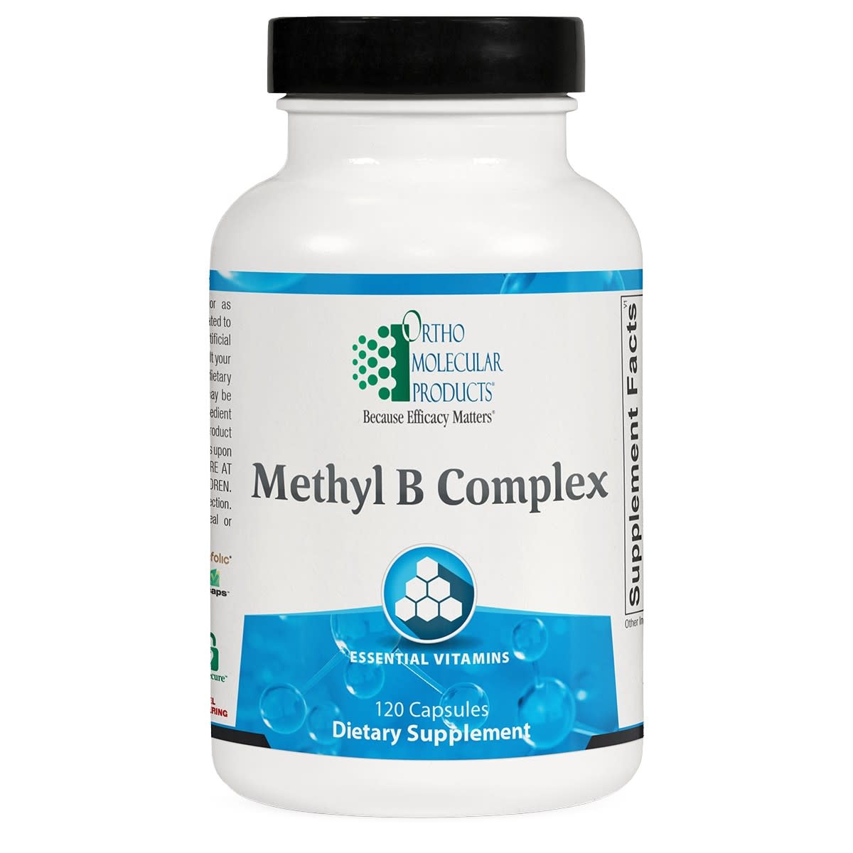 Methyl B Complex 120c Ortho Molecular Products - Arcana Empothecary