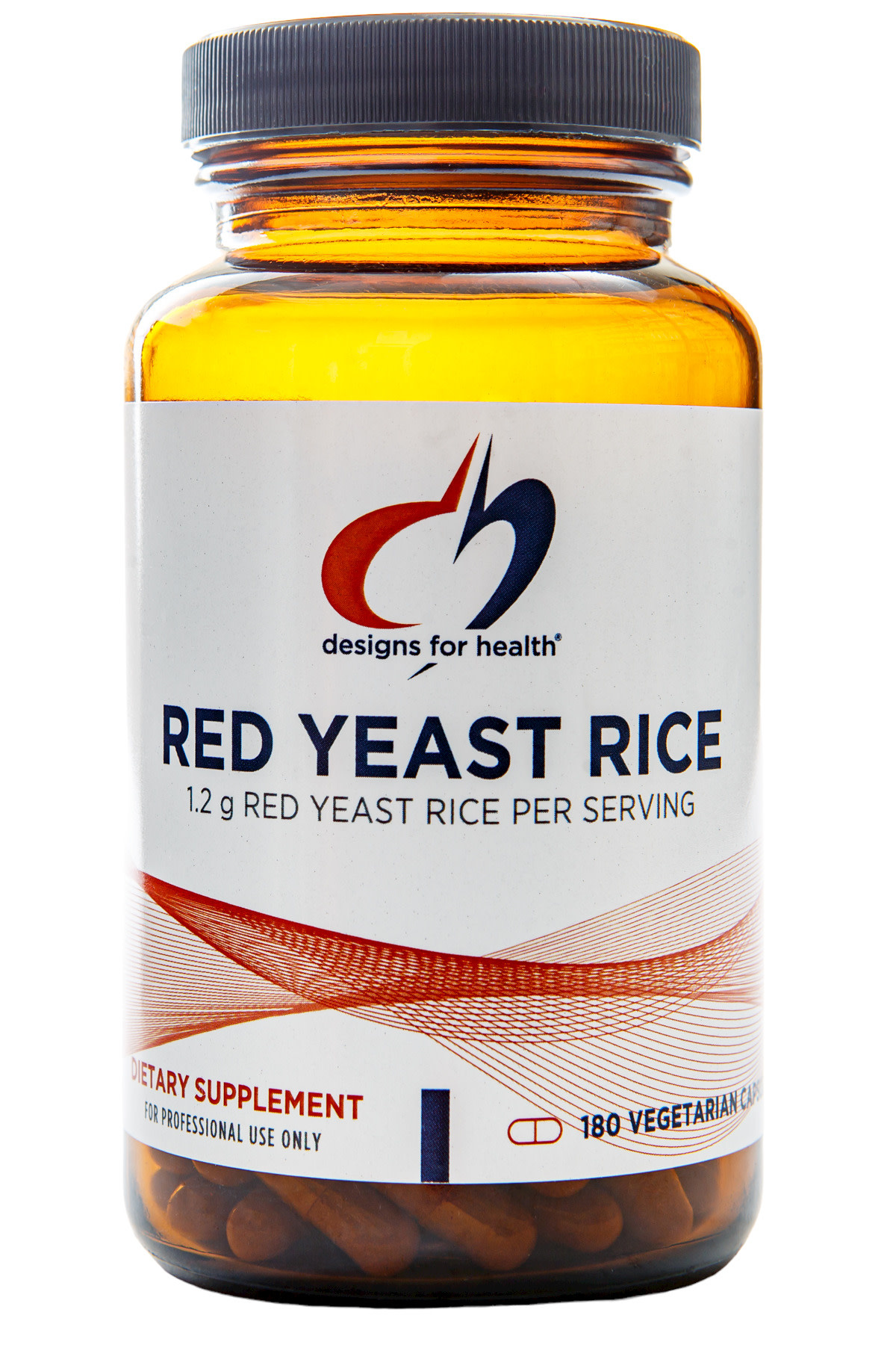 Organic Red Yeast Rice 1.2g 180c Designs for Health - Arcana Empothecary