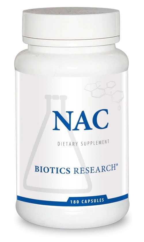 NAC 500mg 180c Biotics Research - Arcana Empothecary