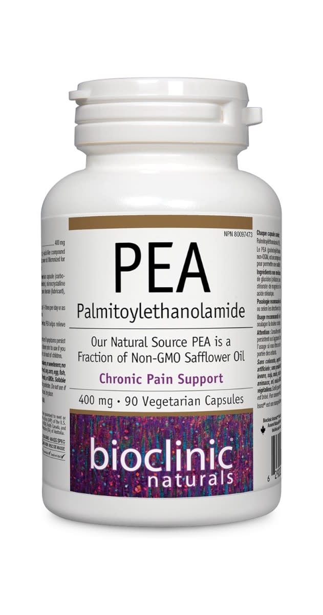 PEA 400mg 90c BioClinic Naturals - Arcana Empothecary