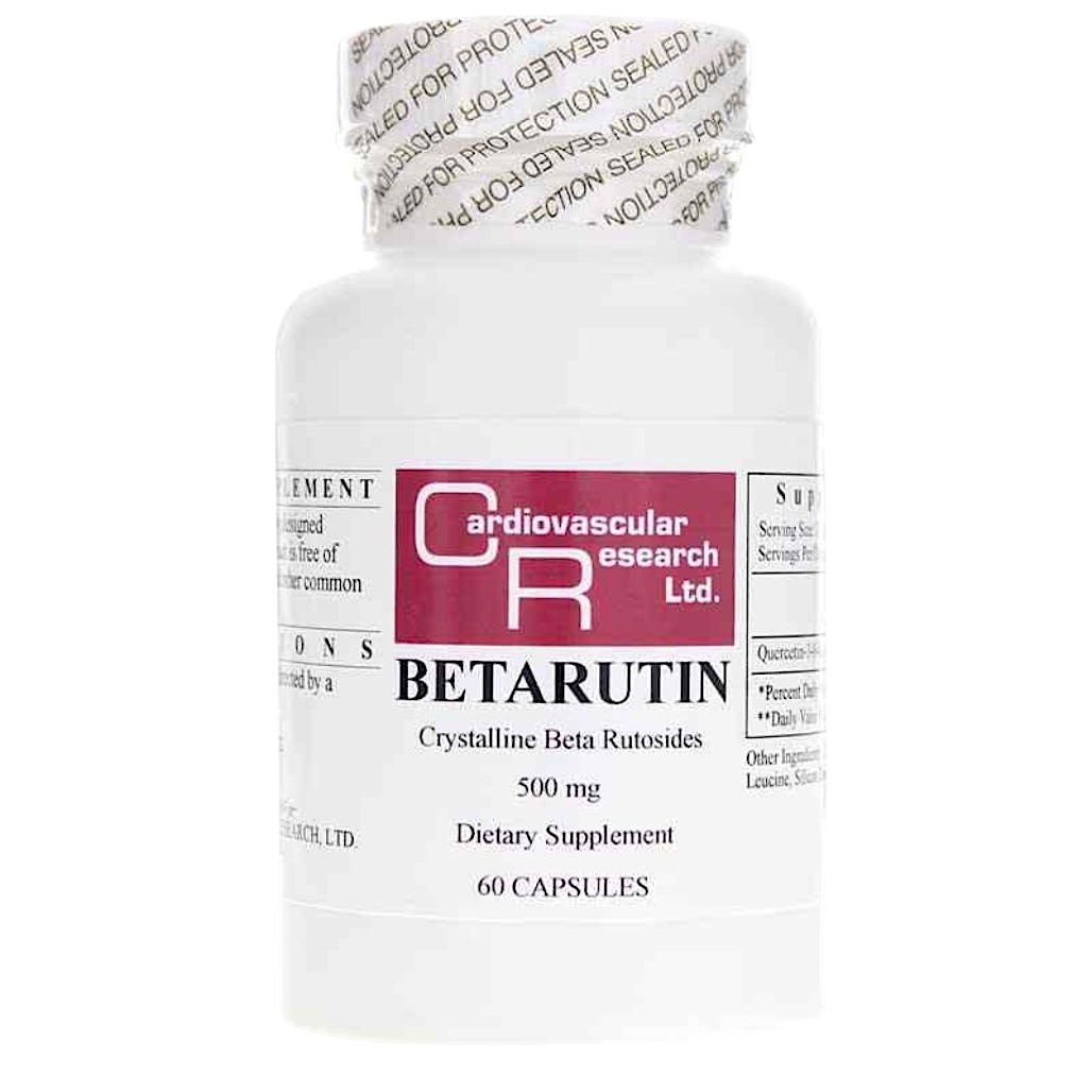 Betarutin 500mg 60c Cardiovascular Research *backorder - Arcana Empothecary