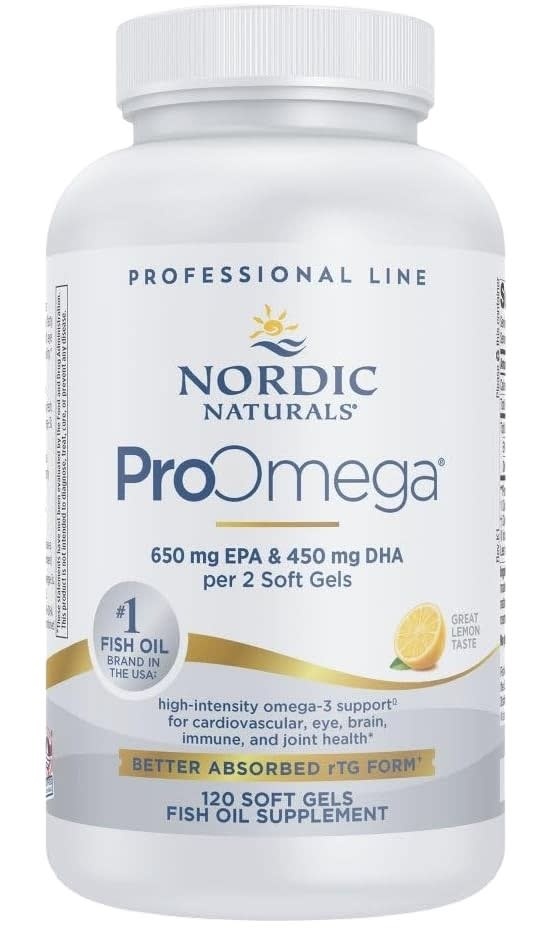 Pro Omega 650 EPA/450 DHA 120c Nordic Naturals - Arcana Empothecary