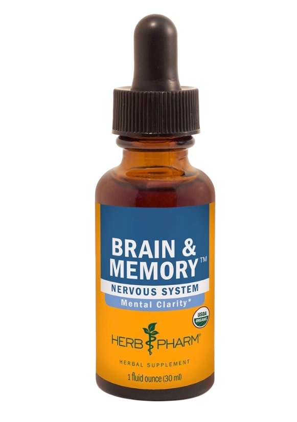 Brain & Memory Tonic Compound 1 oz Herb Pharm - Arcana Empothecary