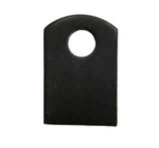 Weld Tab 1/8" X 1-1/2" X 1" With 3/8" Hole - DIY Steel