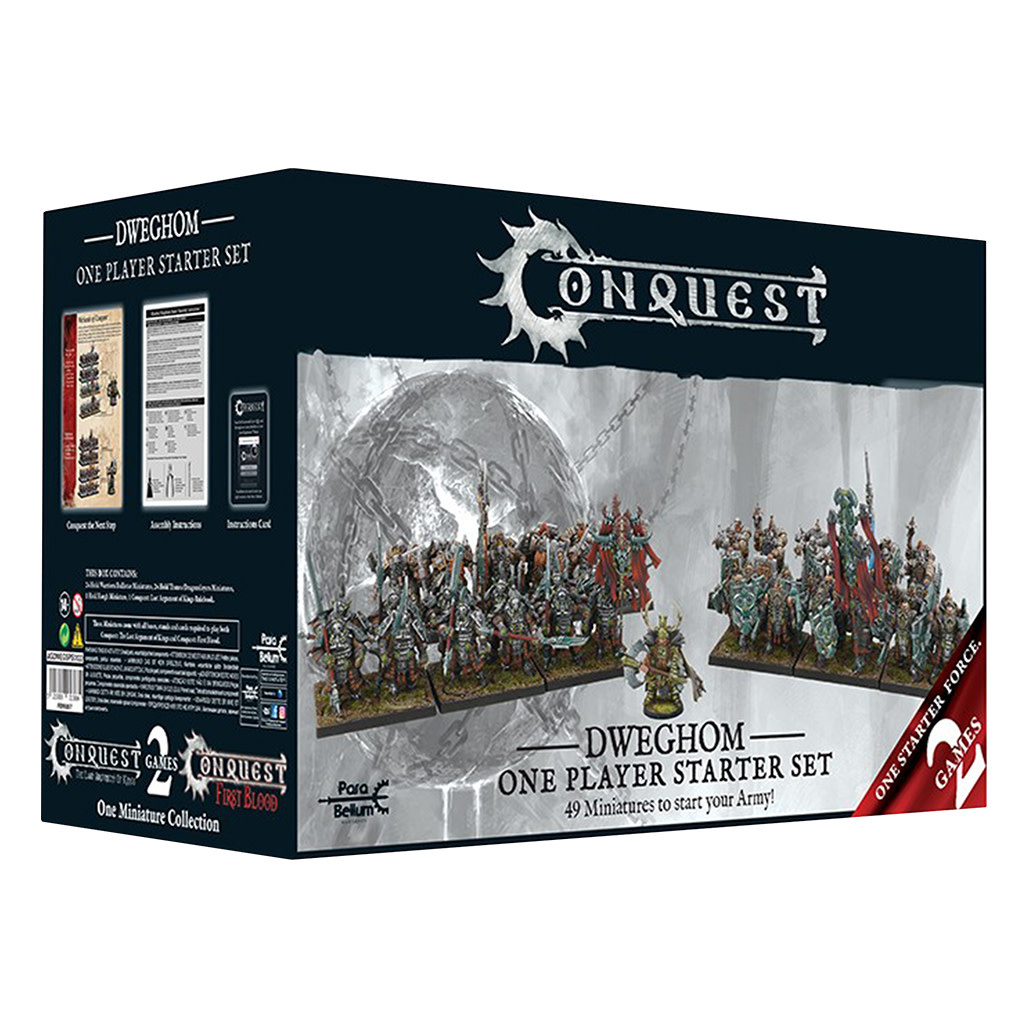 Conquest Dweghom: Conquest 1 player Starter Set - The Wargamers Guild