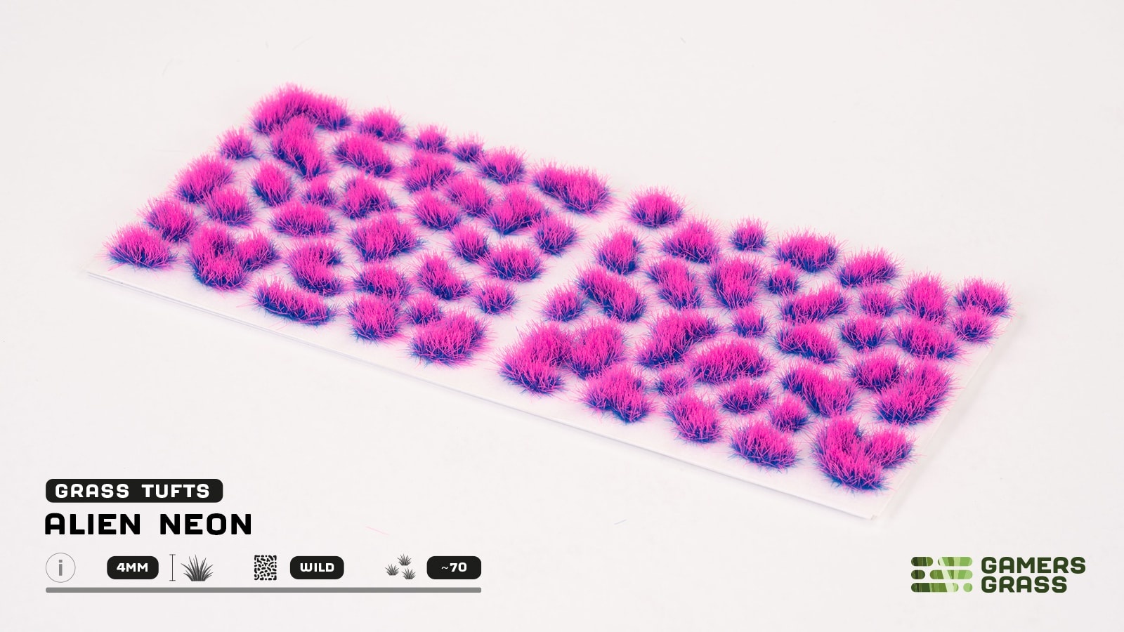 Gamer's Grass Gamer's Grass Alien Pink Tuft 4mm - The Wargamers Guild