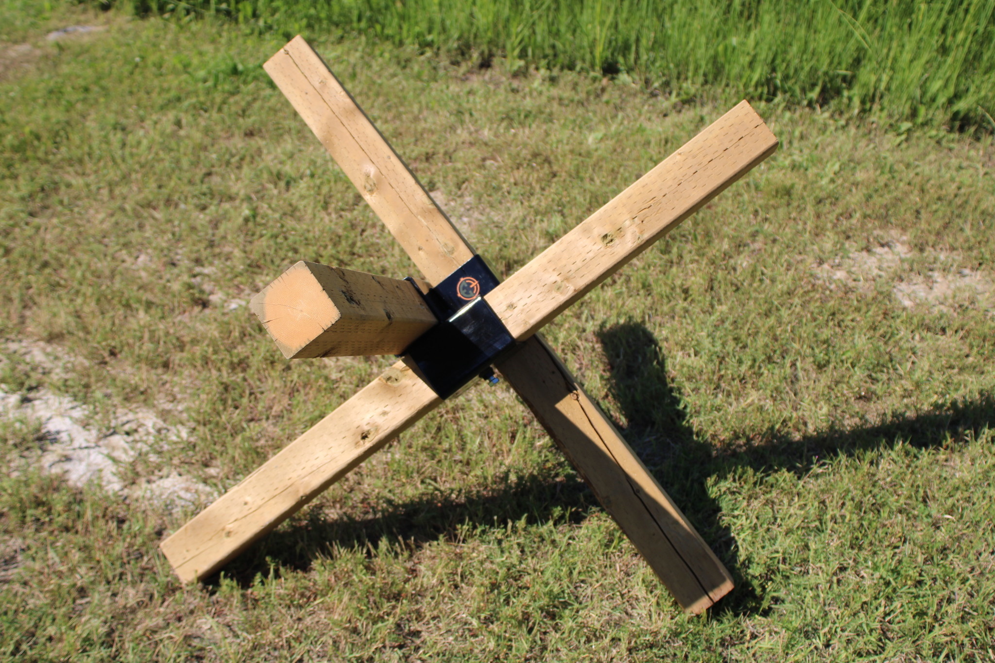 STEEL TANK TRAP KNUCKLE, FOR 4X4 POSTS, BLACK - Engage Precision