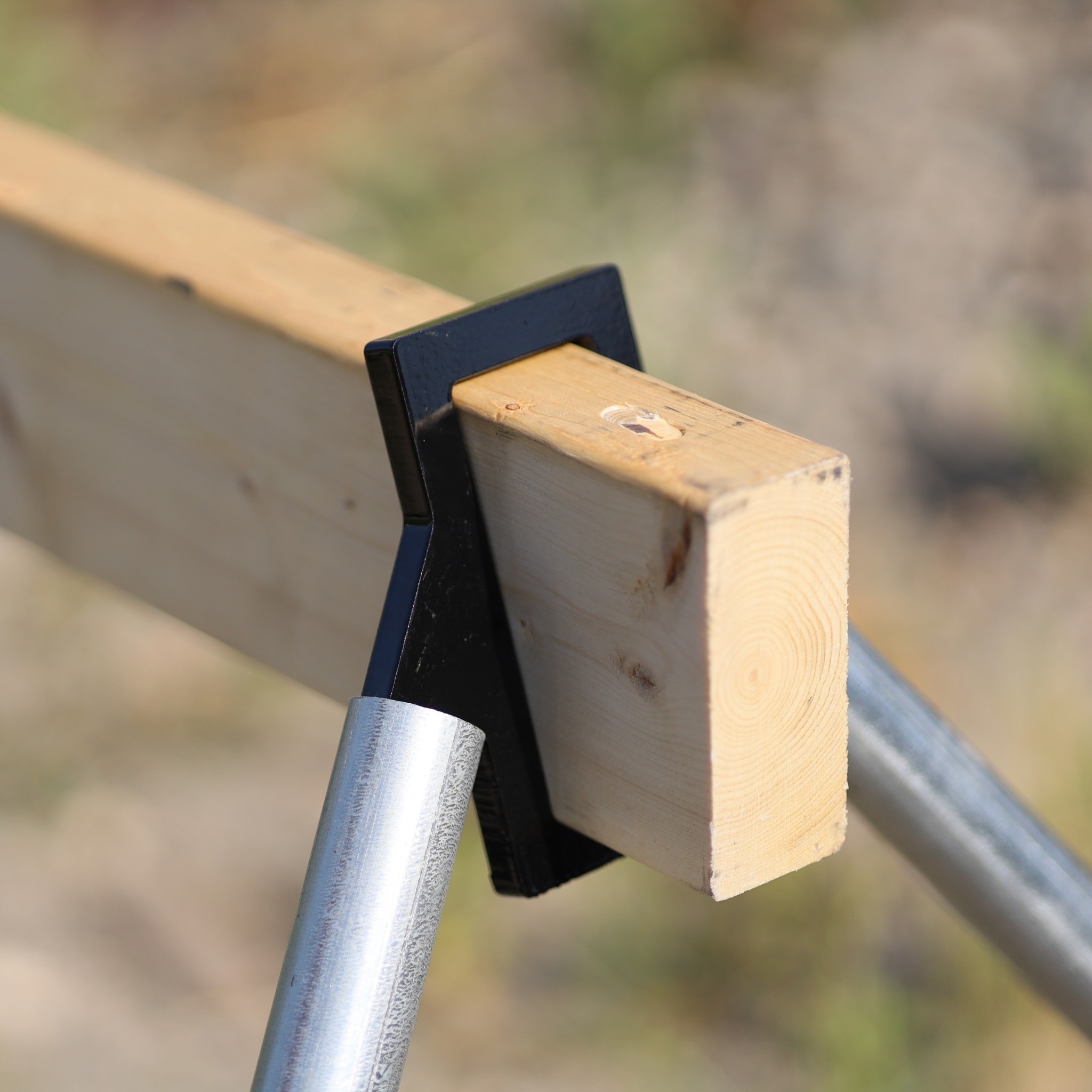 AR500 STEEL TARGET STAND A FRAME, 3/8”, 2X4 CROSS BEAM & CONDUIT LEGS ...