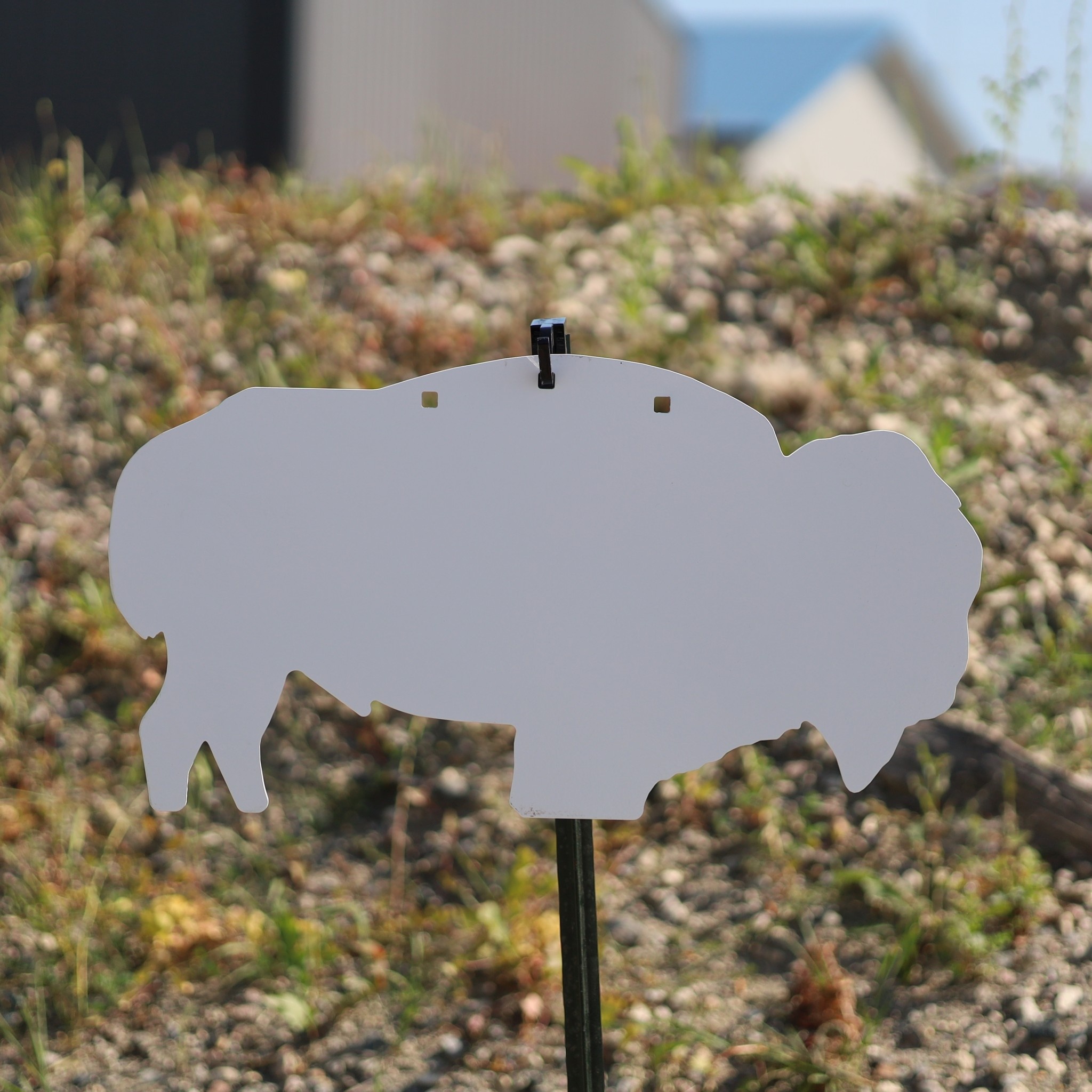 ENGAGE PRECISION AR500 STEEL RIFLE TARGET SILHOUETTE, 3/8”, 1/4 SIZE ...