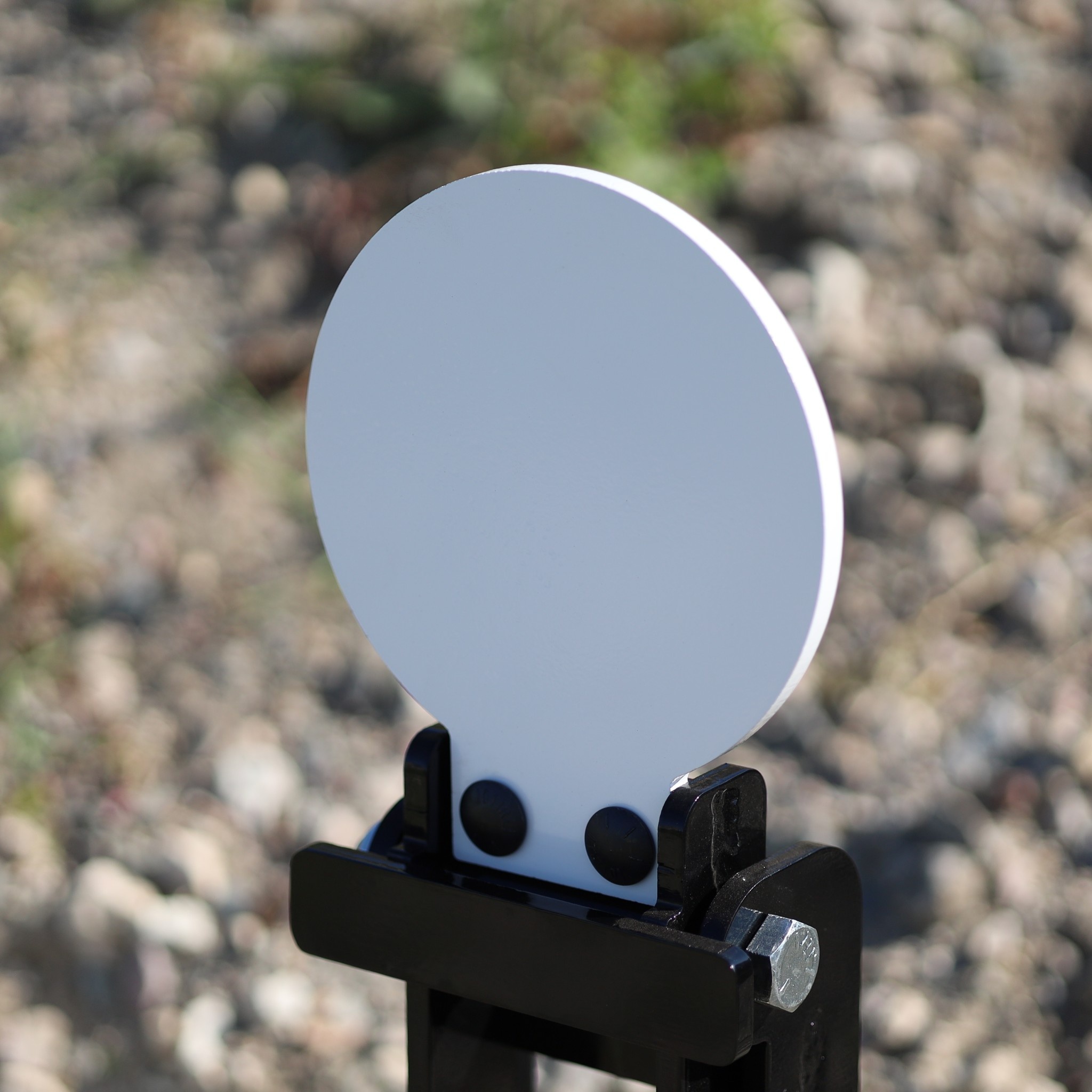 ENGAGE PRECISION AR500 STEEL RIFLE GRAVITY POPPER TARGET, 3/8”, ROUND ...