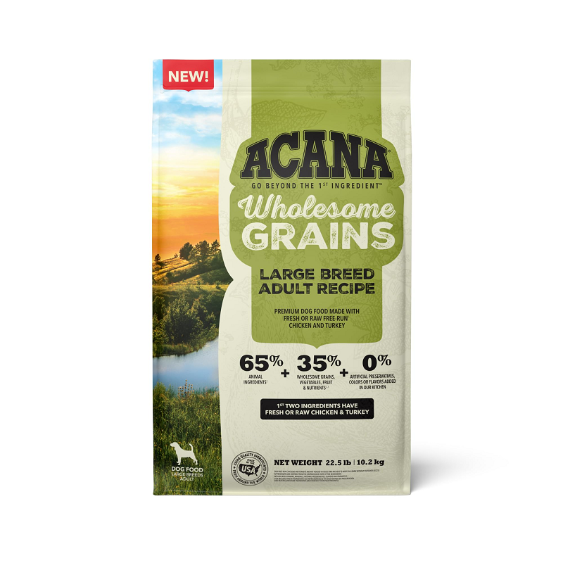 Large Breed Adult - Chicken, Turkey & Grains - Acana - Dog ...