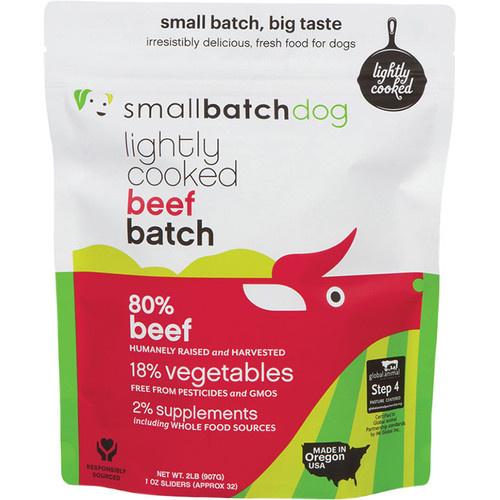 Beef - Lightly Cooked - Small Batch - Dog : - Katzenbarkers Natural Pet ...