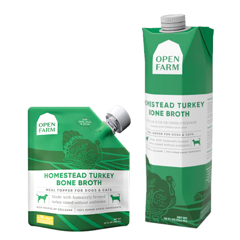 Homestead Turkey - Bone Broth - Open Farm : - Katzenbarkers Natural Pet ...