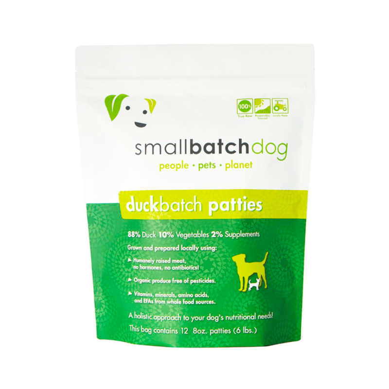 Duck - Raw Frozen Patties - Small Batch - Dog : - Katzenbarkers Natural ...