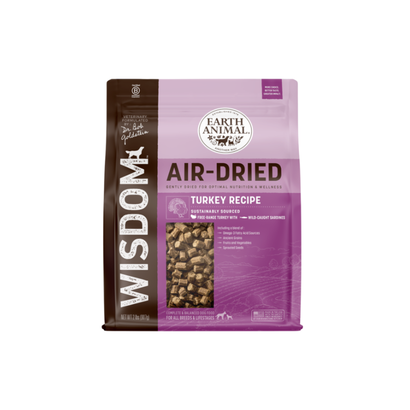 Turkey - Air-Dried Dog Food - Wisdom by Earth Animal : - Katzenbarkers ...