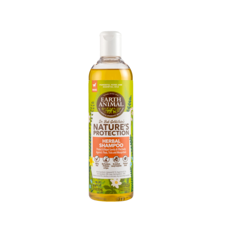 12 oz. - Herbal Shampoo - Nature’s Protection / Earth Animal ...