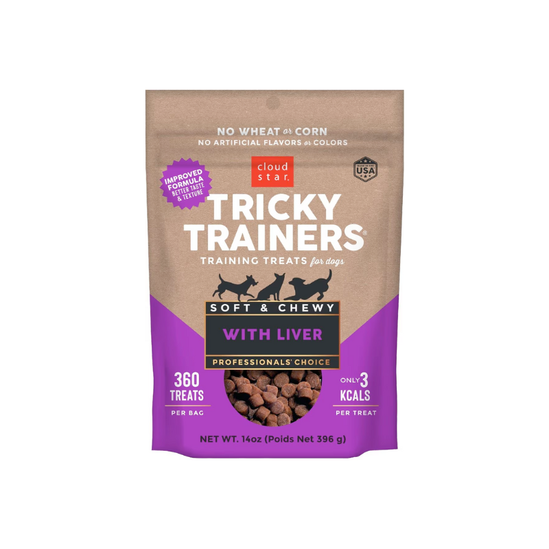 Pork Liver - Soft & Chewy Dog Treats - Tricky Trainers - Cloud Star ...