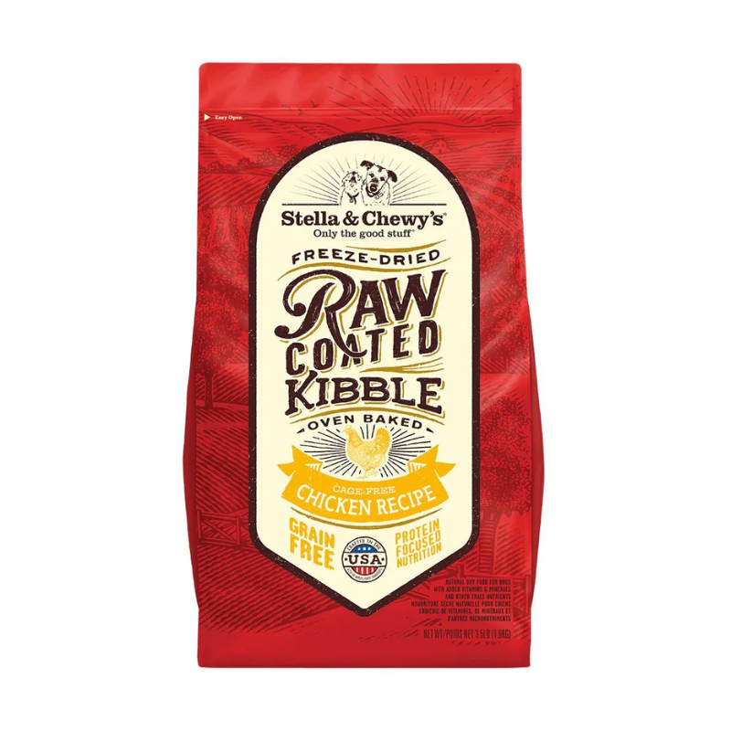 Cage-Free Chicken - Raw Coated Kibble - Stella & Chewy's ...
